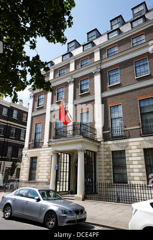 embassy of the peoples republic of china London England UK Stock Photo ...
