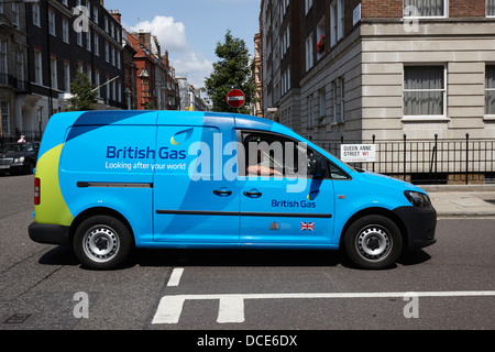 British Gas van Stock Photo - Alamy