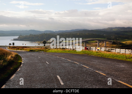 New Modern Bridge; Carrigart, County Donegal, Ireland Stock Photo - Alamy
