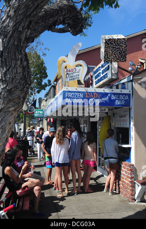 The original Balboa Bar, an ice cream treat originated in Balboa Island ...