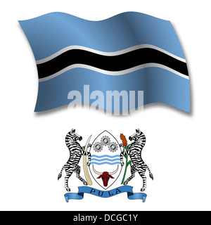 Botswana Coat of Arms Stock Photo: 22368745 - Alamy