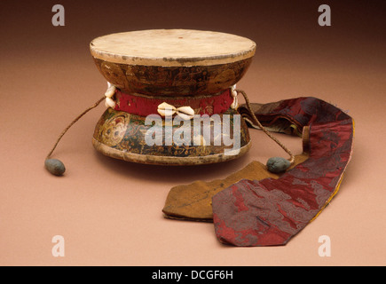 The Ritual Pellet Drum, part of the LACMA collection, is a ceremonial ...