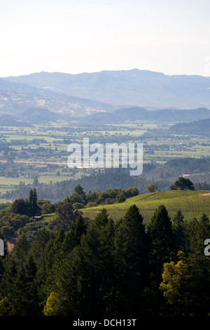 Napa Valley Vista Stock Photo - Alamy