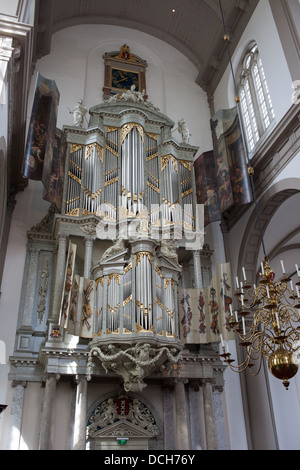 Westerkerk (Western church) organ in Amsterdam, Holland, Netherlands ...