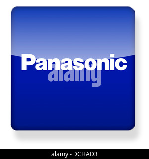 Panasonic logo as an app icon. Clipping path included Stock Photo - Alamy