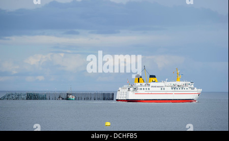 Grand Manan Ferry making passage to mainland New Brusnwick Stock Photo ...