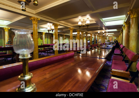 The Dining Saloon on Brunel's SS Great Britain, Great Western Dockyard ...