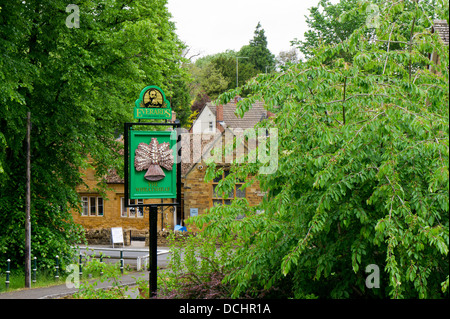 The Wheatsheaf pub in the village of Dallington on the edge of ...