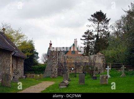 Dunwich leper hospital. Church of Saint James, Dunwich, Suffolk ...