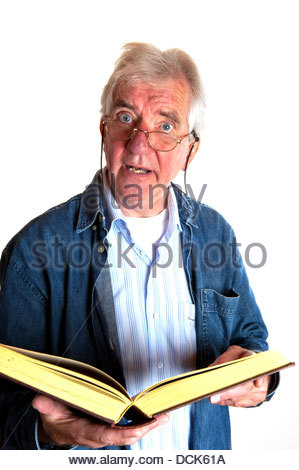 Old man portrait - story book grandpa with white beard Stock Photo ...