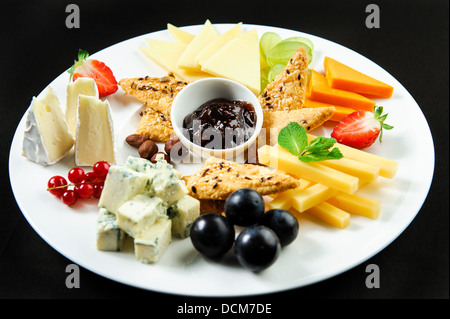 Delicious Assortment of Gourmet Appetizers Served on Elegant Wooden ...