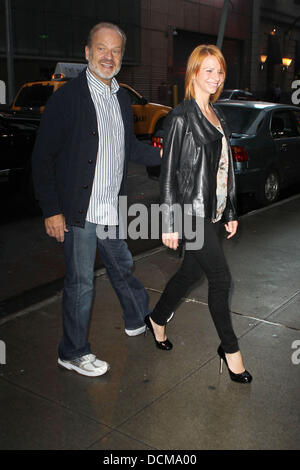 Kelsey Grammer and Kayte Grammer arriving at outside ABC studios for ...
