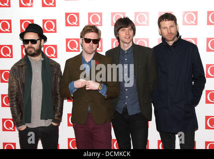 Nick Baines, Ricky Wilson, Nick Hodgson and Simon Rix of the Kaiser ...