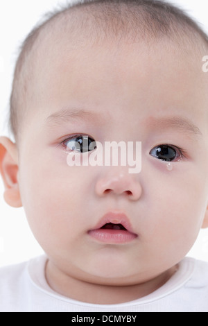 close of a baby after crying Stock Photo - Alamy