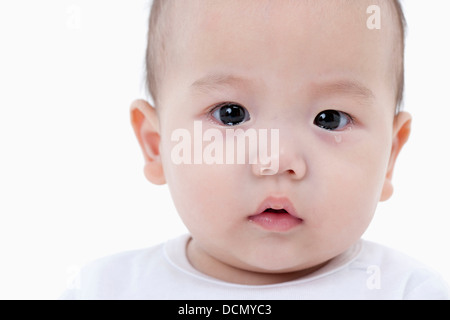 close of a baby after crying Stock Photo - Alamy