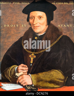 Hans Holbein the Younger Portrait of Sir Thomas More Stock Photo - Alamy
