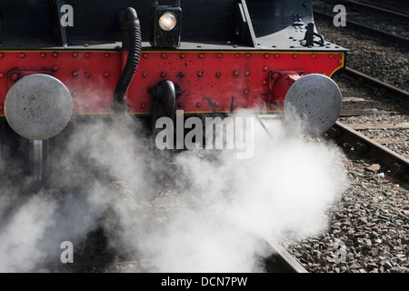 Steam locomotive buffers Stock Photo - Alamy