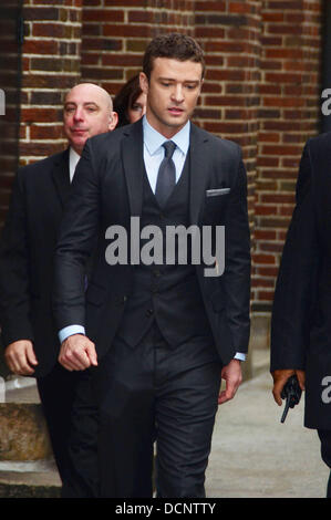 Justin Timberlake 'The Late Show with David Letterman' at the Ed ...