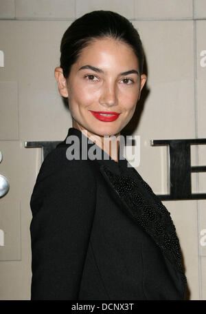 Lily Aldridge and Rosie Huntington-Whiteley attend the Costume ...