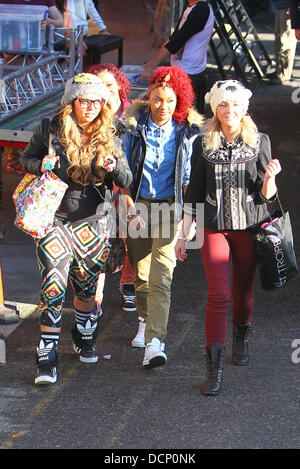 X Factor Finalists Little Mix (Formerly Rhythmix) and Sophie Habibis ...