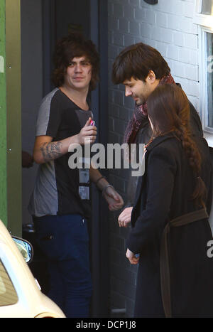 Frankie Cocozza at the 'X Factor' studios London, England - 28.10.11 ...