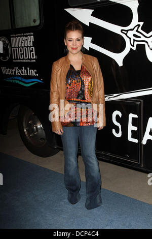 Alyssa Milano Sea Shepherd's Stand Up for the Oceans benefut held at a ...