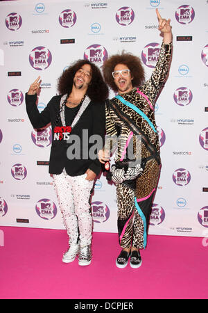 LMFAO, Redfoo (Stefan Kendal Gordy) and SkyBlu Skyler Austen Gordy The ...