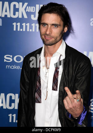 Tyson Ritter Premiere of 'Jack And Jill' held at Regency Village ...
