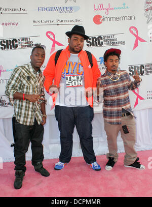Iyaz, Jason Mitchell Jr, Mann, Steve Lobel Think Pink Rocks - Arrivals ...