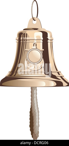 Nautical Ship Bell Stock Photo - Alamy