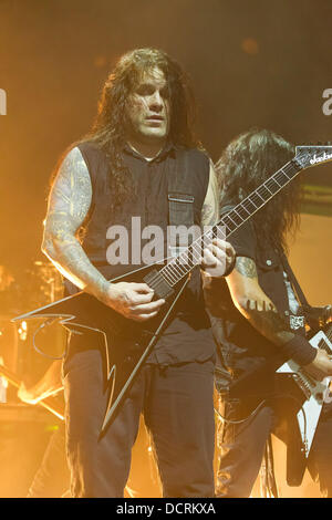 Machine Head performing live at Coliseu dos Recreios. Lisbon, Portugal ...