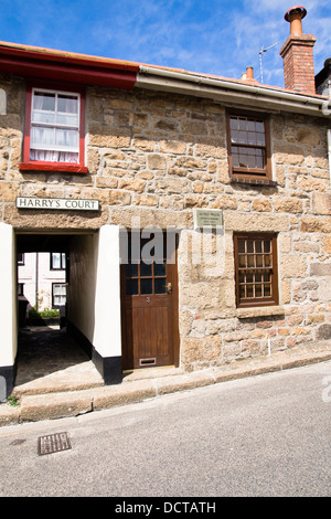 The Cottage of Alfred wallis the painter in St Ives Cornwall England ...