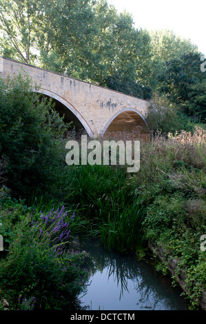 The new Halford Bridge on the Fosse Way crossing the River Stour ...