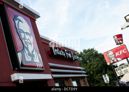 KFC logo, KFC (Kentucky Fried Chicken) restaurant, Westfield Mall of ...