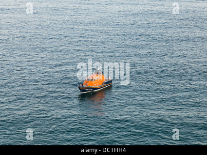 The RNLI Tamar class lifeboat stationed at The Mumbles creates a big ...