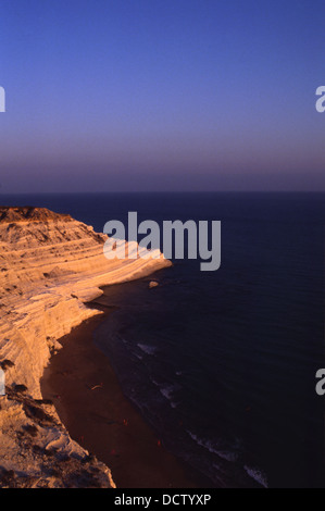 turkish steps at sunset , Agrigento region,Sicily,Italy Stock Photo - Alamy