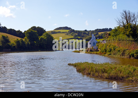 Traditional Village Southpool Devon UK Stock Photo - Alamy