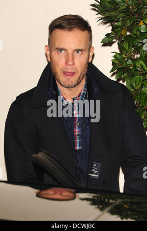 Gary Barlow 'The X Factor' judges and finalists depart the studios ...