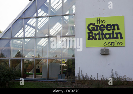 wind farm at the green britain centre swaffham norfolk england uk Stock ...