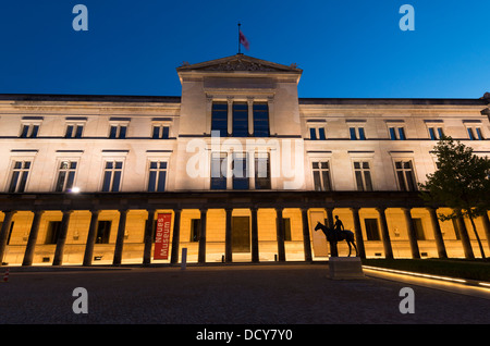 View of exterior of Neues Museum on Museum Island , Museumsinsel, in ...