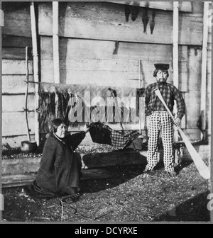 A photograph of the Nanaimo Indians from Vancouver Island, British ...