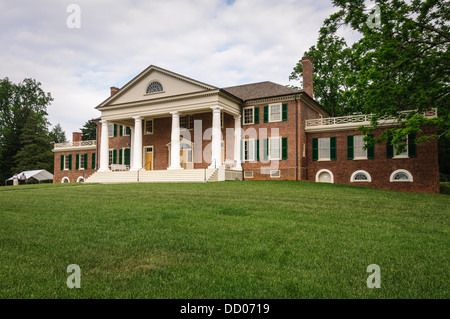 Main House, James Madison's Montpelier, Orange County, Virginia Stock ...