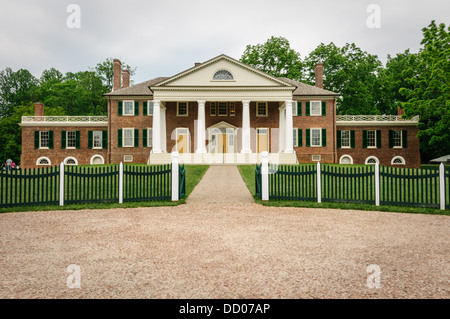 Main House, James Madison's Montpelier, Orange County, Virginia Stock ...