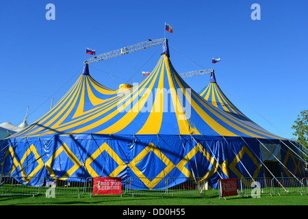 Butlins tent at Minehead. Somerset Stock Photo - Alamy