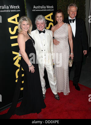 Musicians Russell Hitchcock (L) and Graham Russell, of music group Air ...