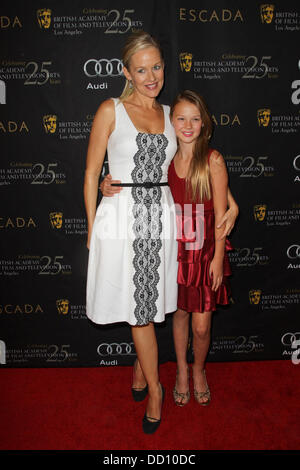 Eloisa May Huggins and Penelope Ann Miller attending the premiere of ...