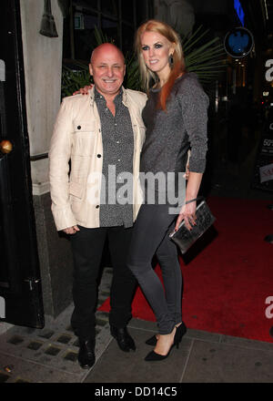 Aldo Zilli and wife Nikki Harry Derbidge by Lemonade - jewellery launch ...