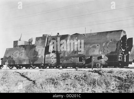 Armored train on the Eastern Front, 1941 Stock Photo - Alamy