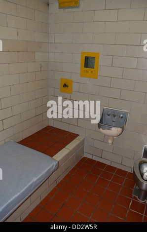 Cell in segregation unit Nebraska Correctional Youth Facility Omaha ...