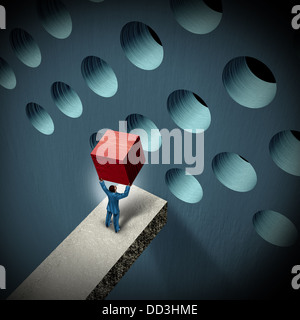 Trying to fit in Stock Photo - Alamy